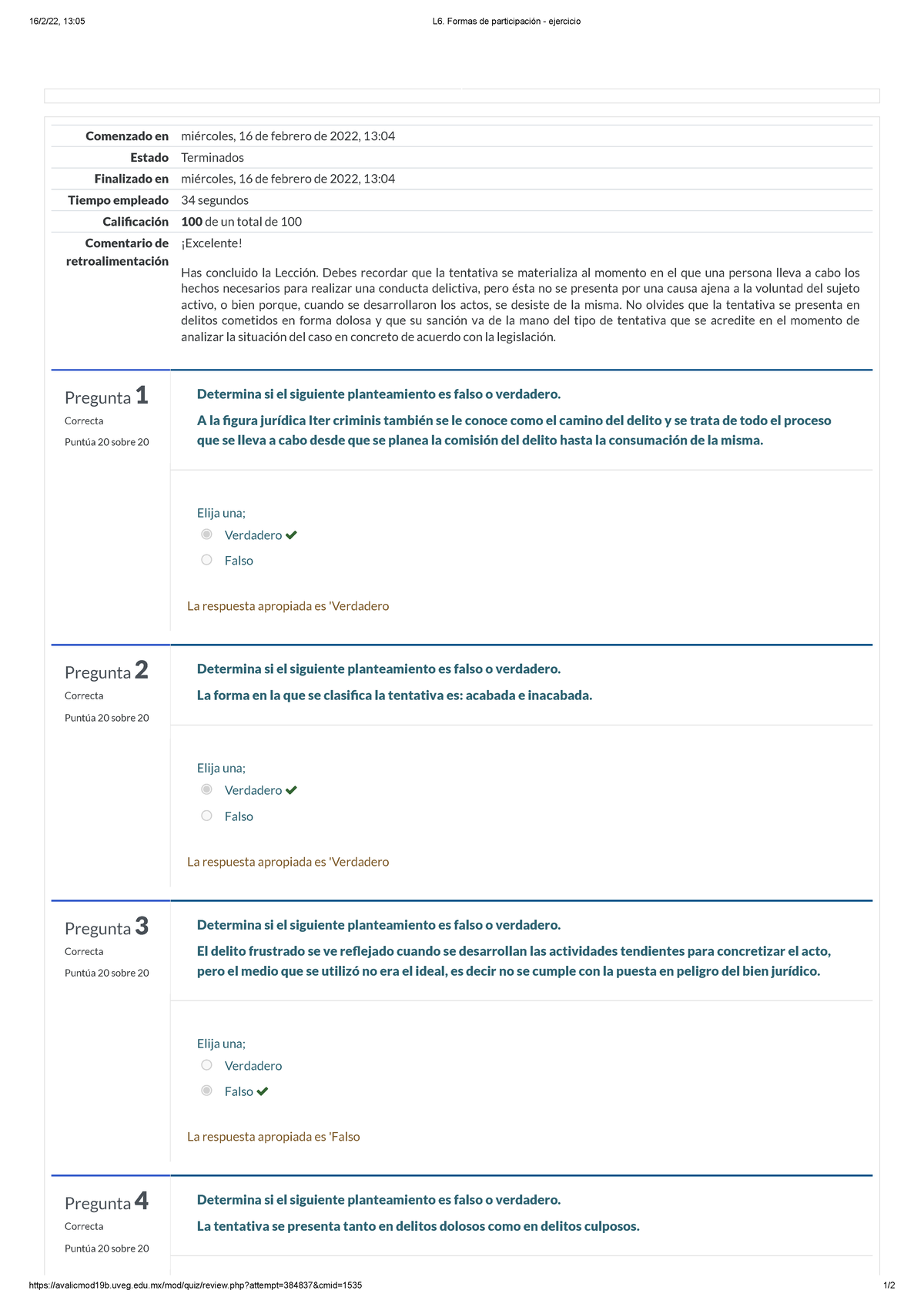 L6. Formas de participación - ejercicio - 16/2/22, 13:05 L6. Formas de participación - ejercicio ...