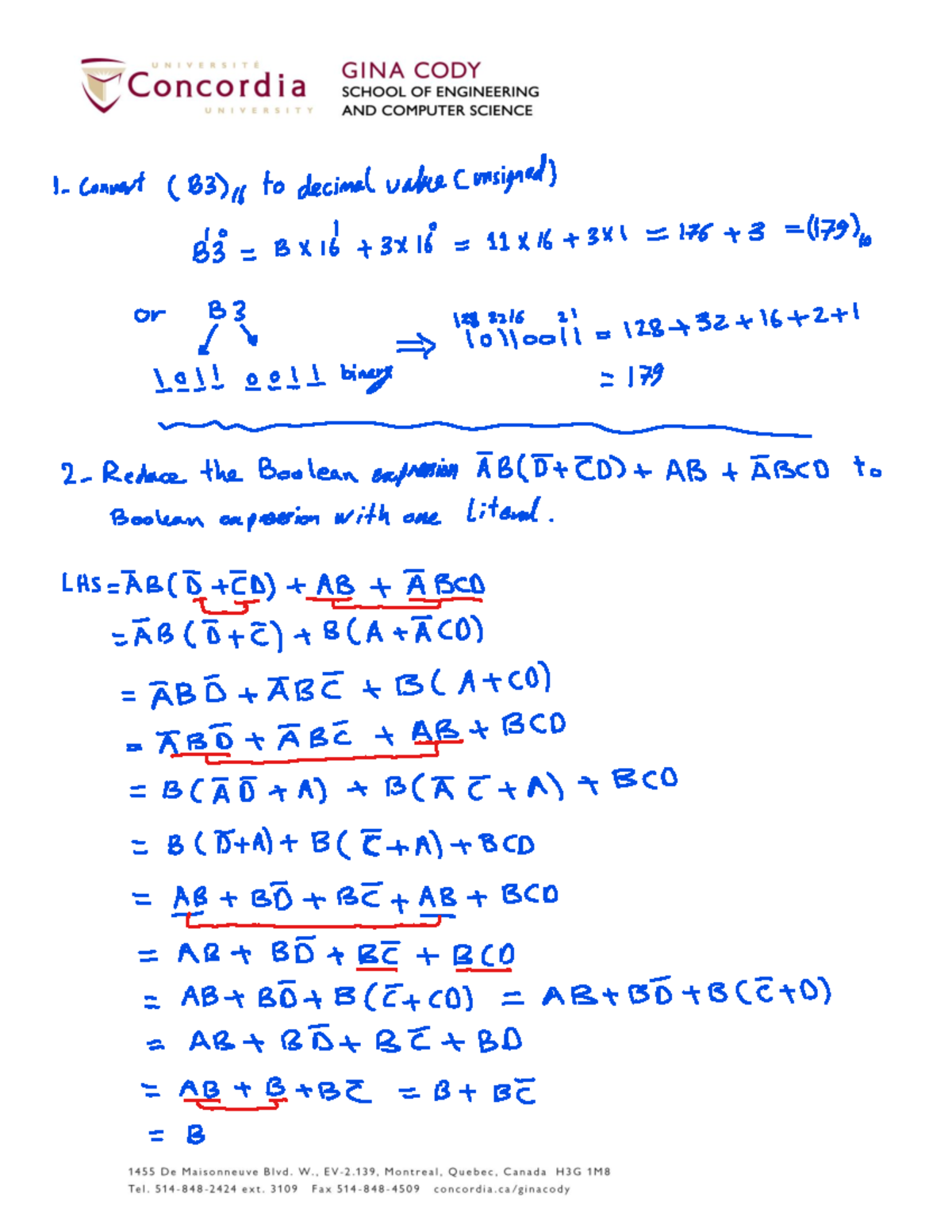 Exercises-Mid - Practice - COEN 212 - Studocu