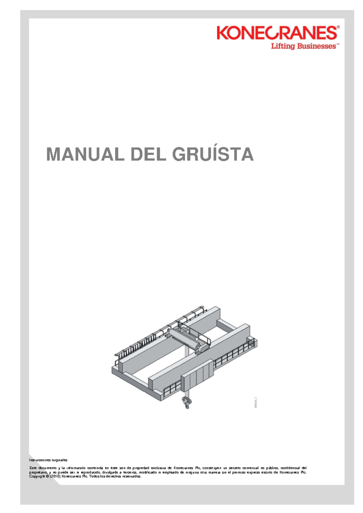 Manual de gruista - gruis y polipasto - Instrucciones originales Este ...