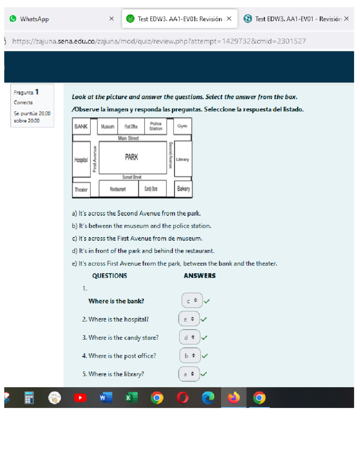English DOES WORK - Level 3 test - WhatsApp X Test EDW3. Revisión X S ...