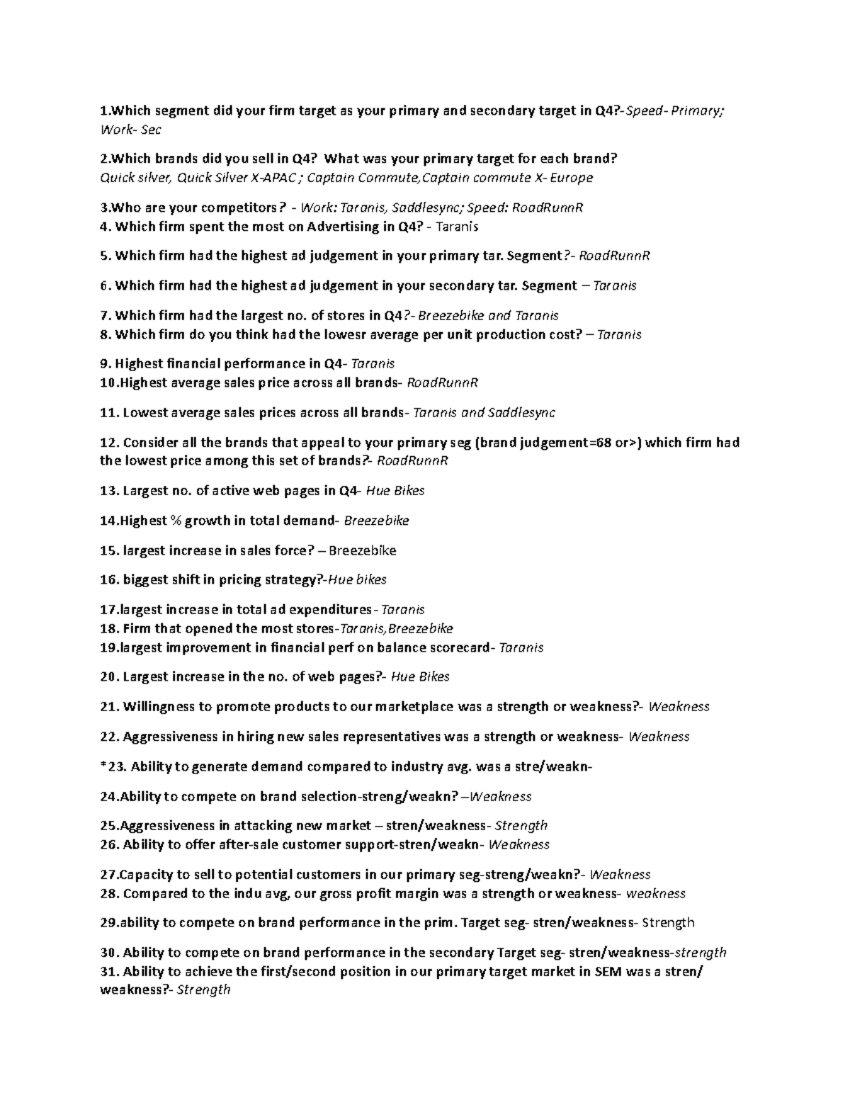 Midterm - Assignment - 1 segment did your firm target as your primary ...