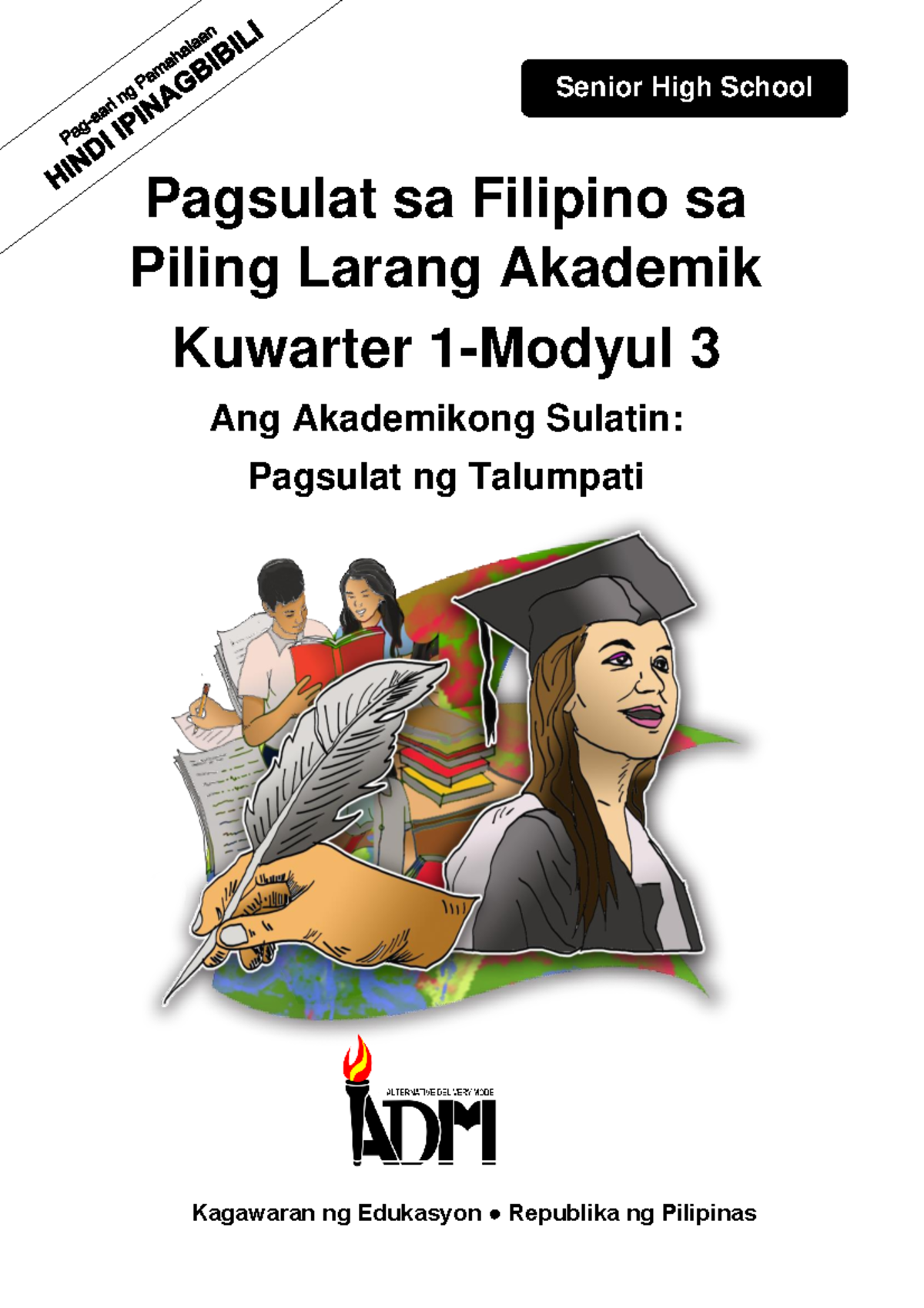 Filipino Modyul Docx Pagsulat Sa Filipino Sa Piling Larang Akademik