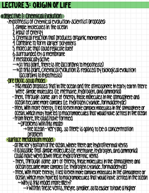 Notes Unit 2 - Species, speciation, extinction, phylogeny, bacteria and ...