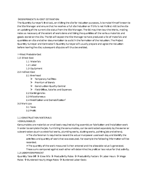 Factors TO BE Considered IN A Labor RATE Build - FACTORS TO BE ...