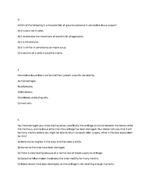 Chapter 4 Quiz with answers part 2 - D Which of the following is a ...