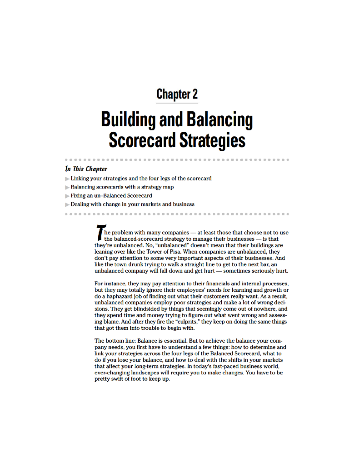 Lesson 02 - Building and Balancing Scorecard Strategies - Business ...