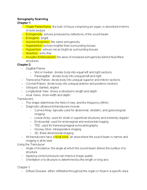 Intro to Sonography Chpt. 1-7 - Chapter 1 - Ultrasound >20 kHz - Most ...