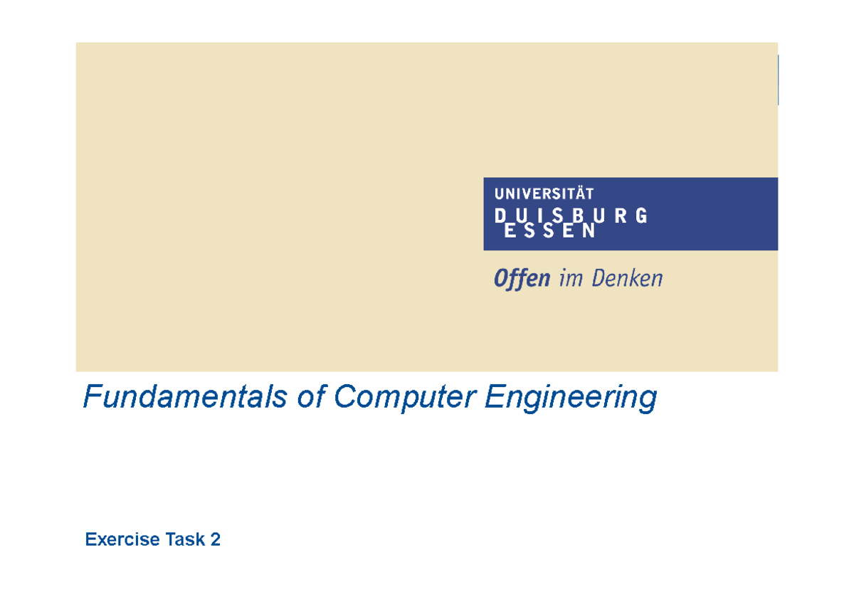 Published Solution Task 2.pdf - Fundamentals of Computer Engineering Institut of Medical ...