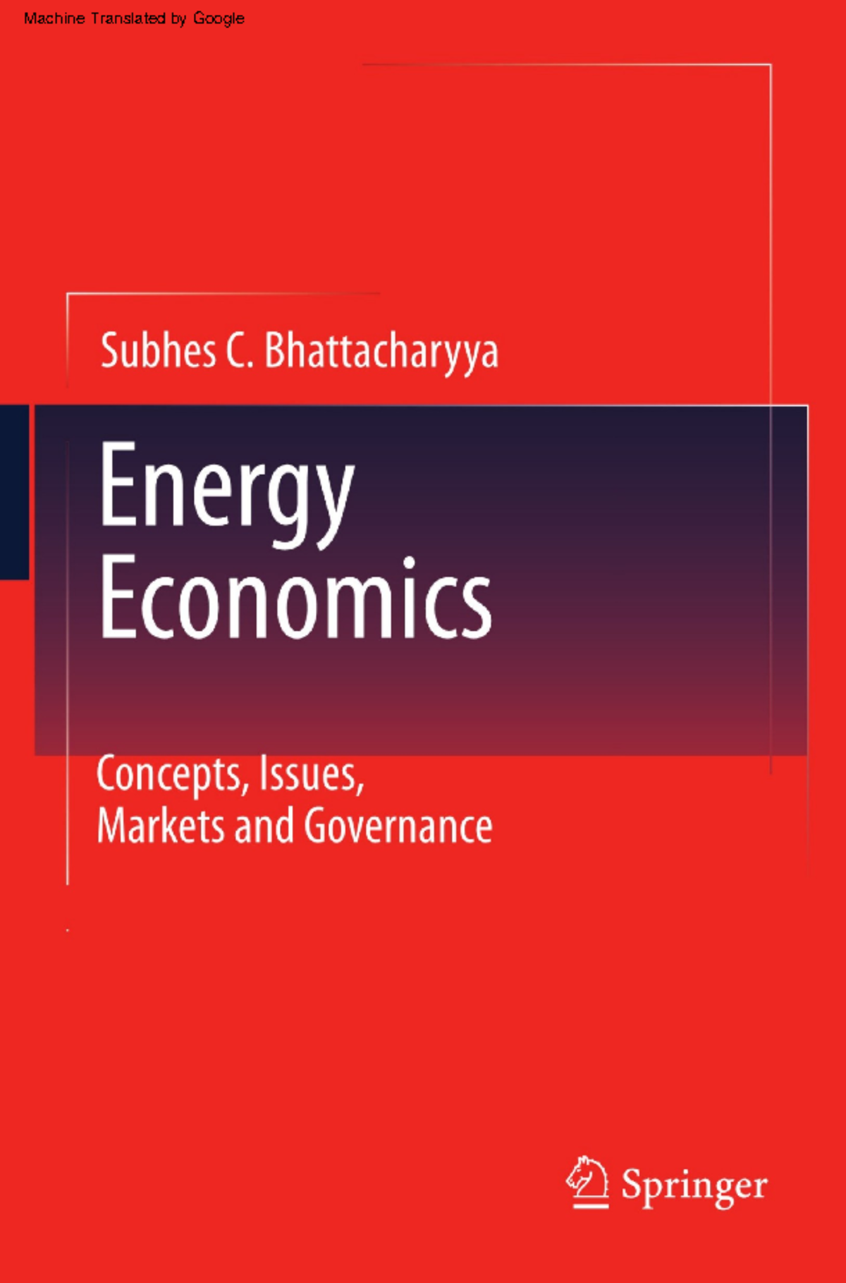 Energy Economics (1) - economia2 - Economía energética ISBN ...