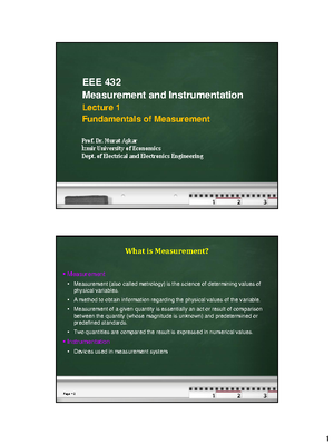 CEA - Measurement and Instrumentation 2022 - Page 1 of 3 UNIVERSITY OF ...