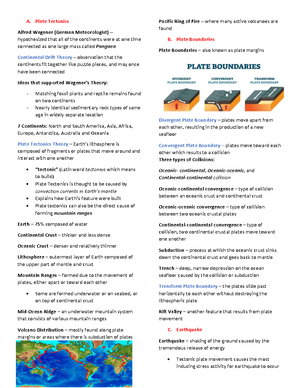 Grade 10 - Earthquake Preparedness Brochure - EARTHQUAKE preparedness a ...