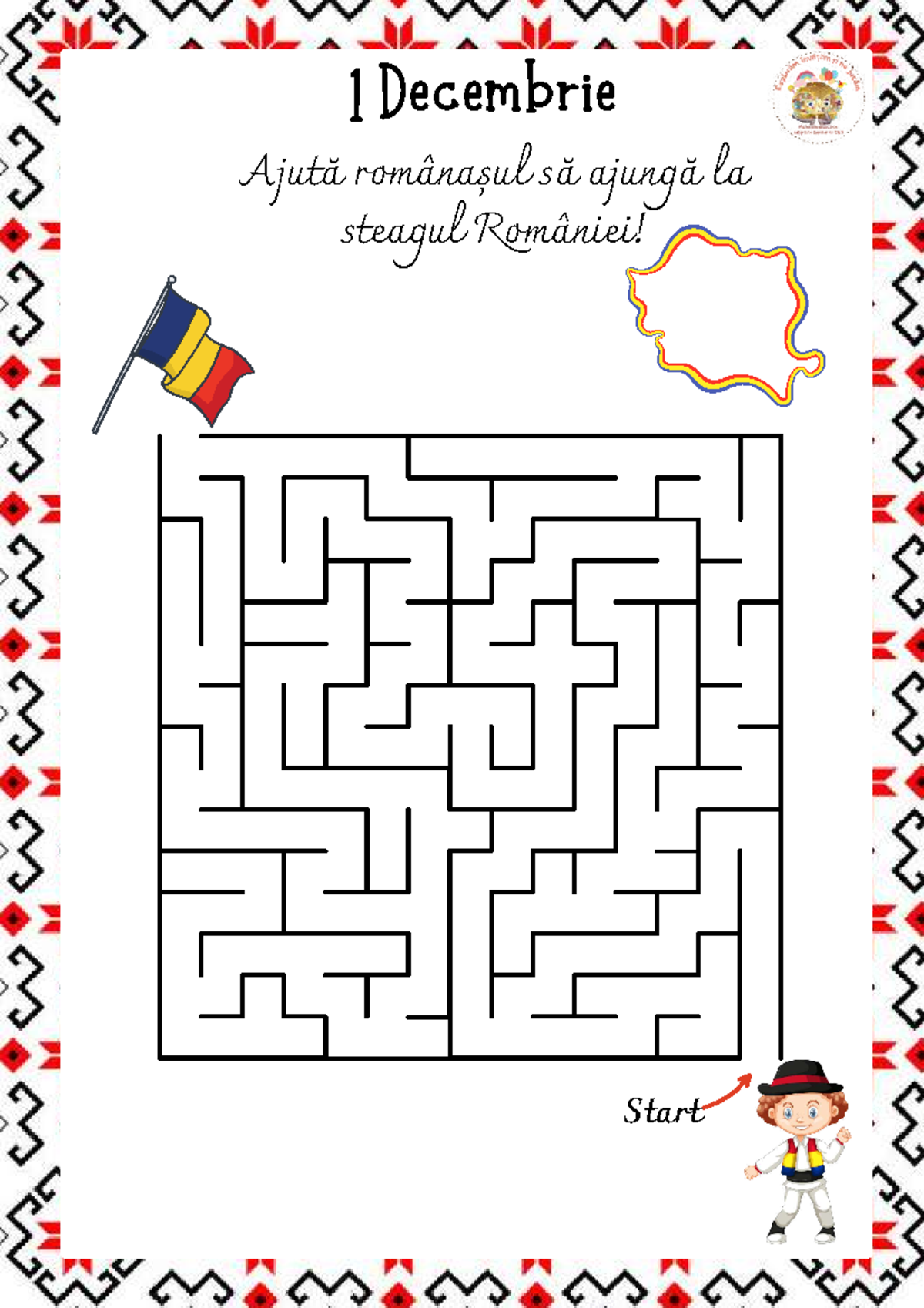 1 decembrie fi e lucru - ... - 1 Decembrie Ajută românașul să ajungă la ...
