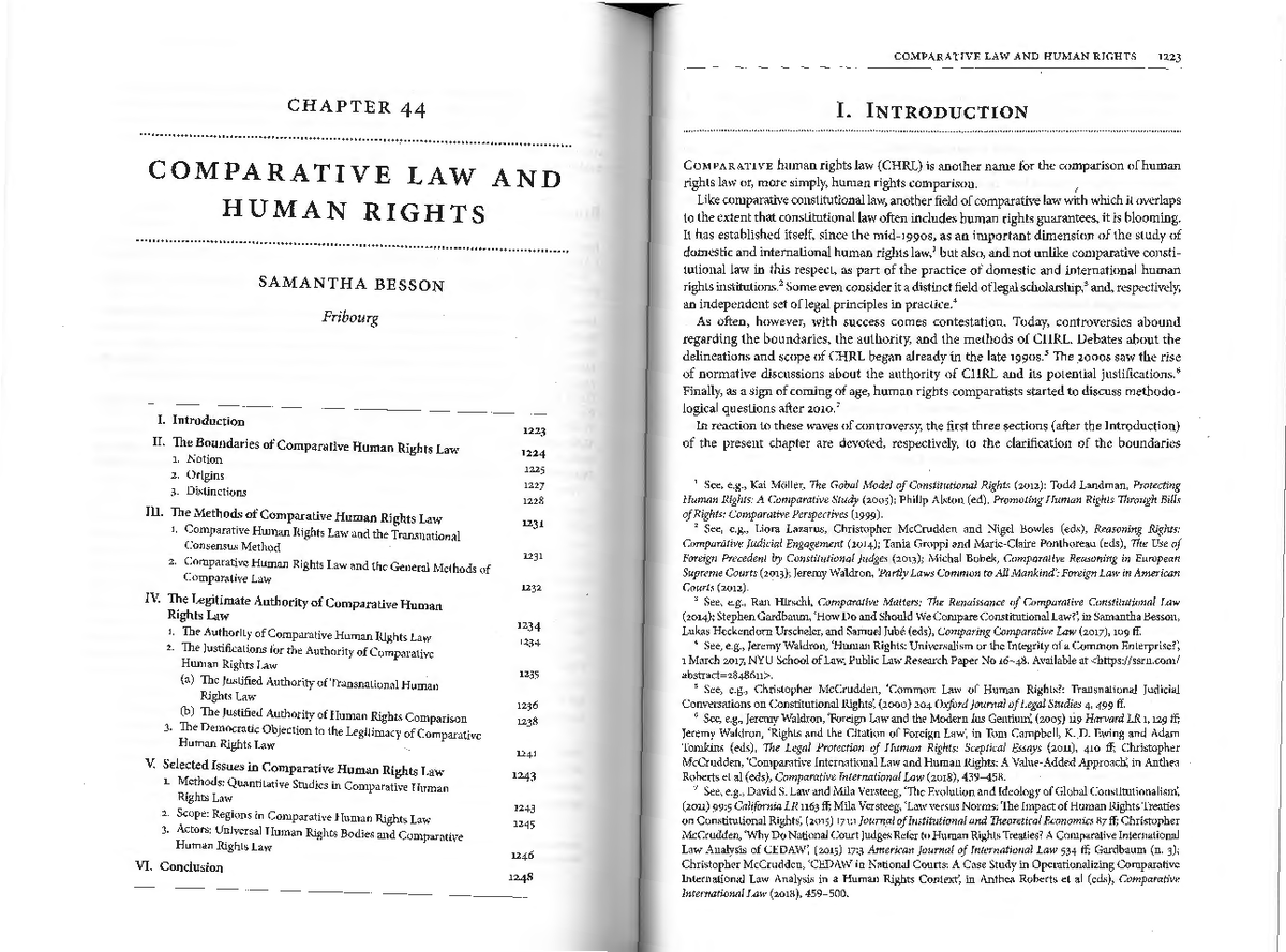 Chapter 44 - Comparative LAW - CHAPTER 44 - Studocu