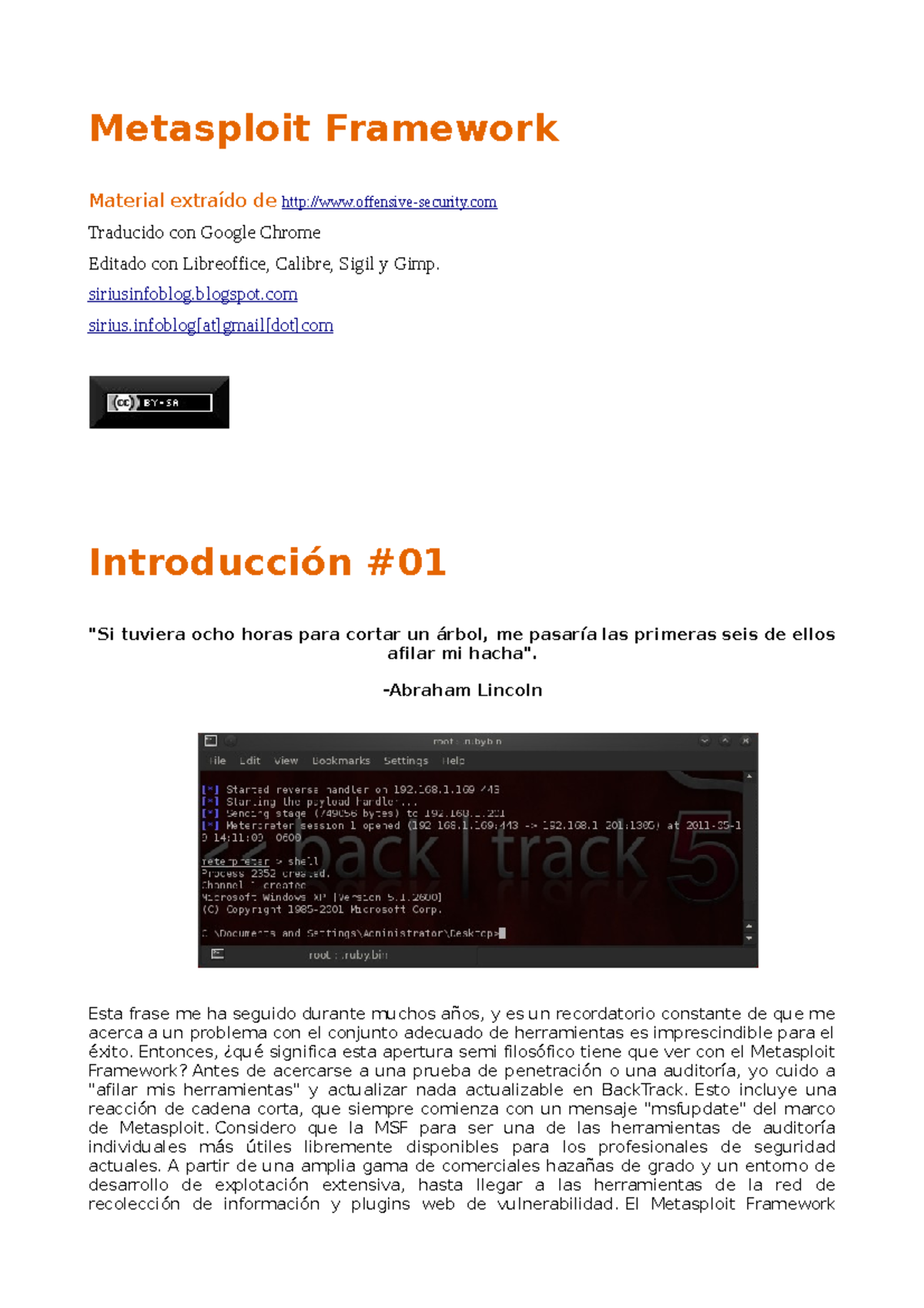 Metasploit Framework - Introduccion - Offensive Security - Metasploit ...