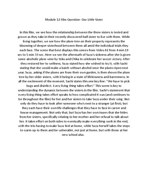 Module 7 Film Question - Important assignment for the course. - Module ...