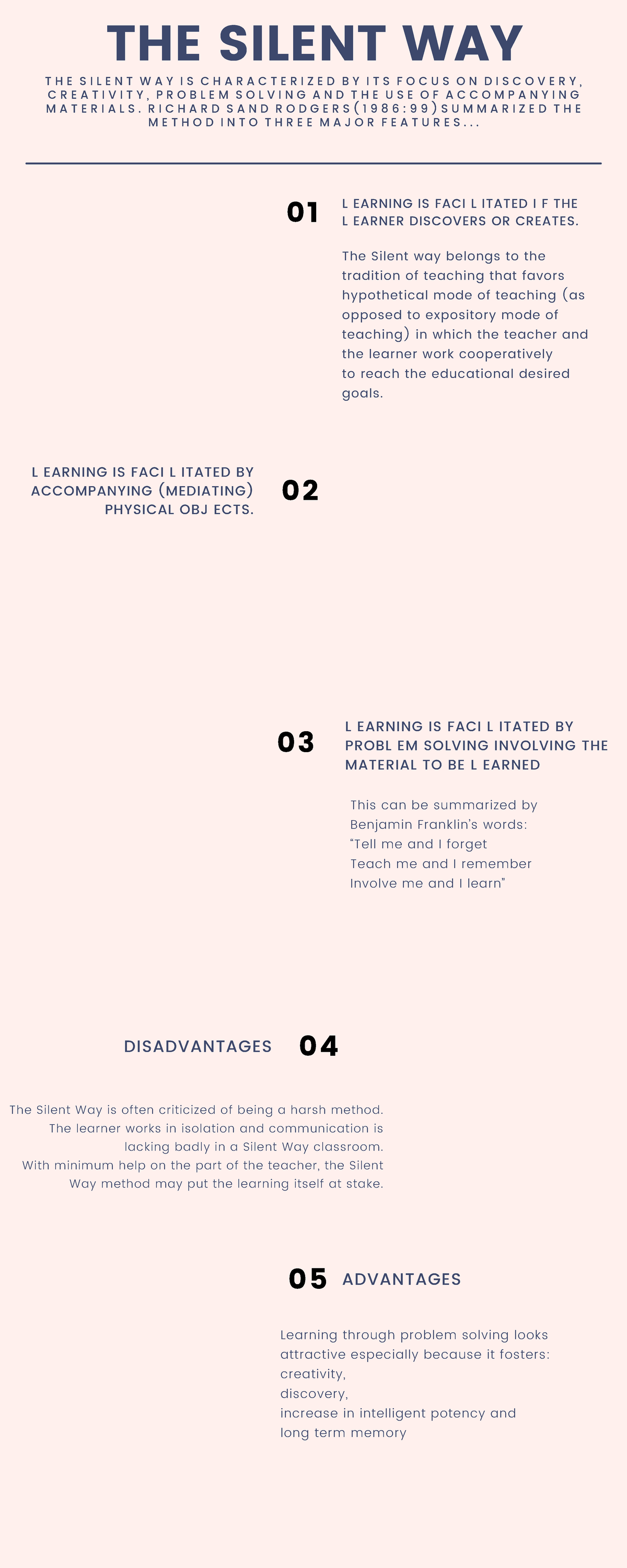 THE Silent WAY - infografia - 01 02 THE SILENT WAY T H E S I L E N T W ...