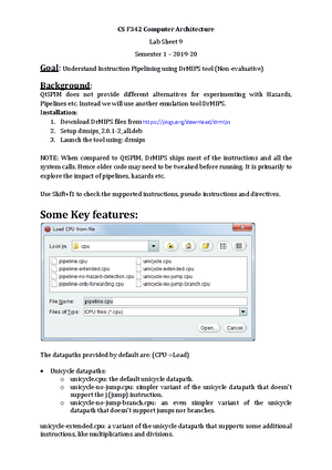 Comparchtut - Tutorials merged - Computer Architecture - Studocu