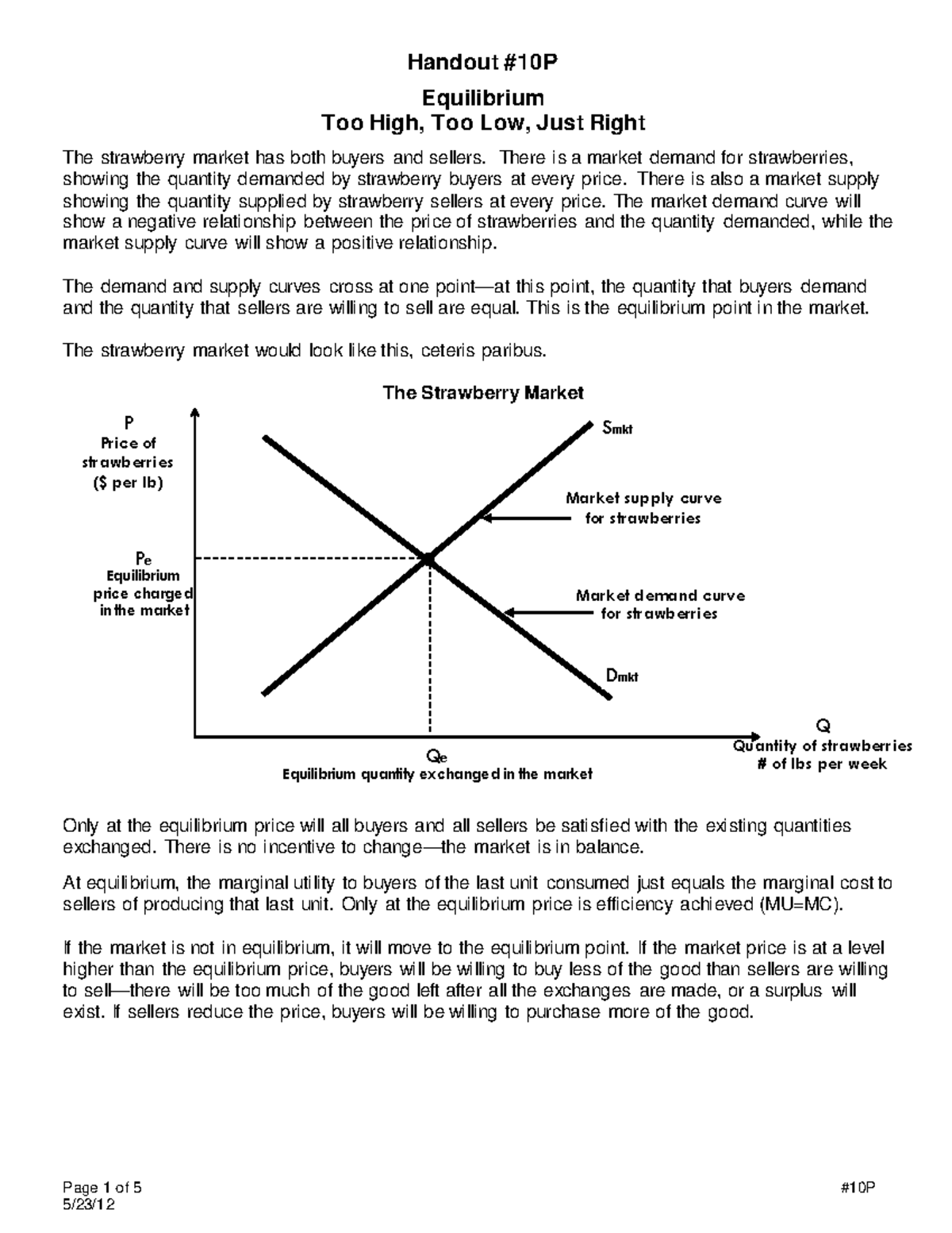 Handout 10P Equilibrium(1) - Page 1 of 5 #10P Handout #10P Equilibrium ...