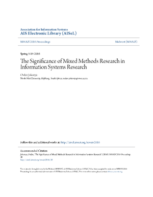 Statement of the Problem - What is the demographic profile of students ...