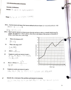 Section 5.3 Part 2 Maxima and Minima - Getting Information from a Model ...