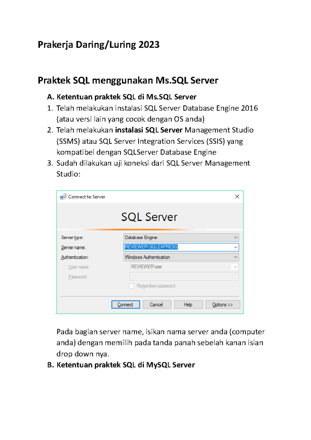 Materi Hari 1 SQL - Prakerja Daring/Luring 2023 Praktek SQL menggunakan ...