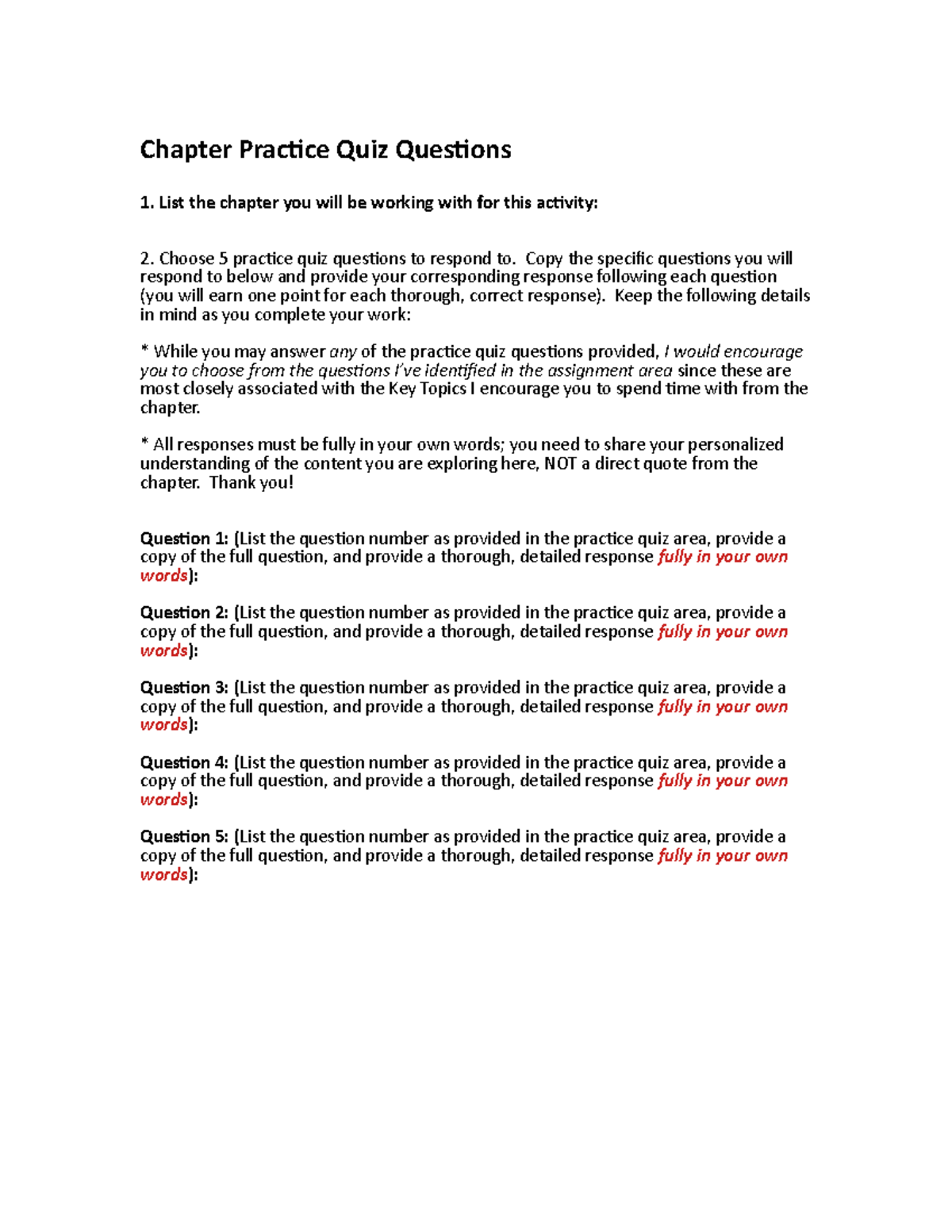 Chapter Practice Quiz Questions Activity- Module 4 Chapter 10 - Chapter ...