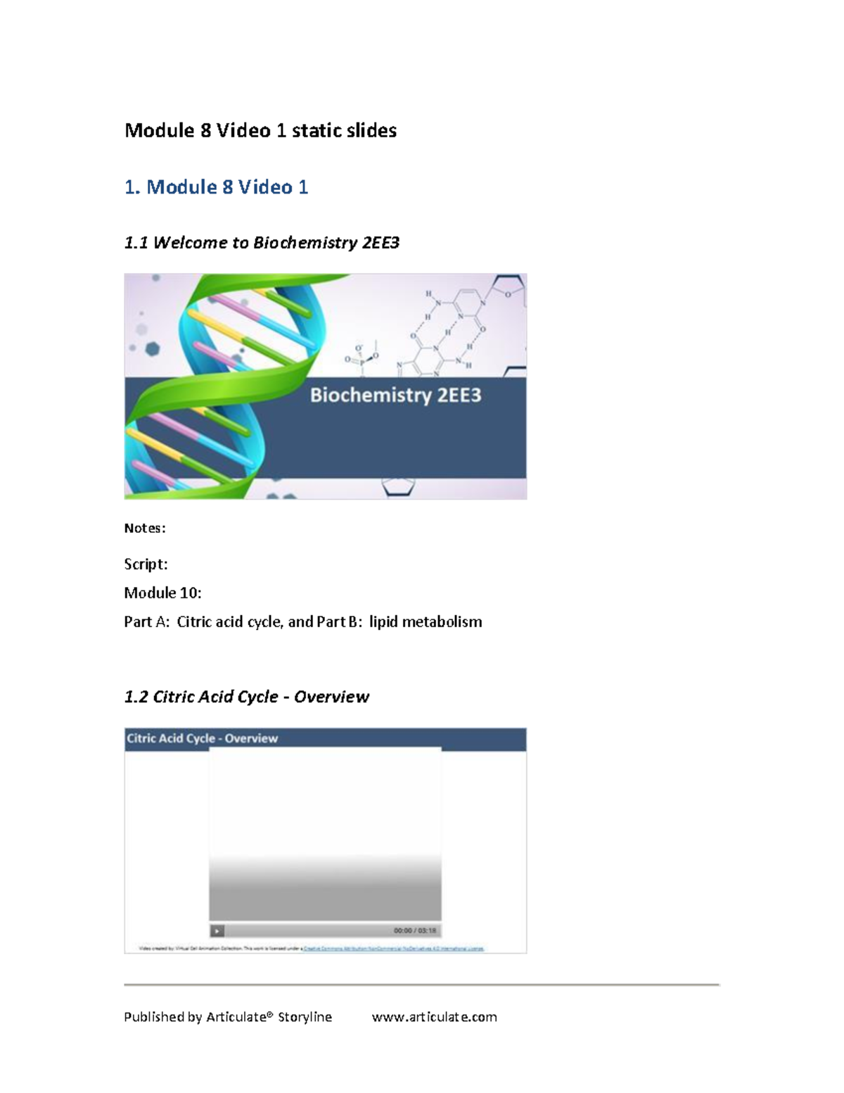 Module 8 Video 1 static slides - Module 8 Video 1 static slides 1 ...
