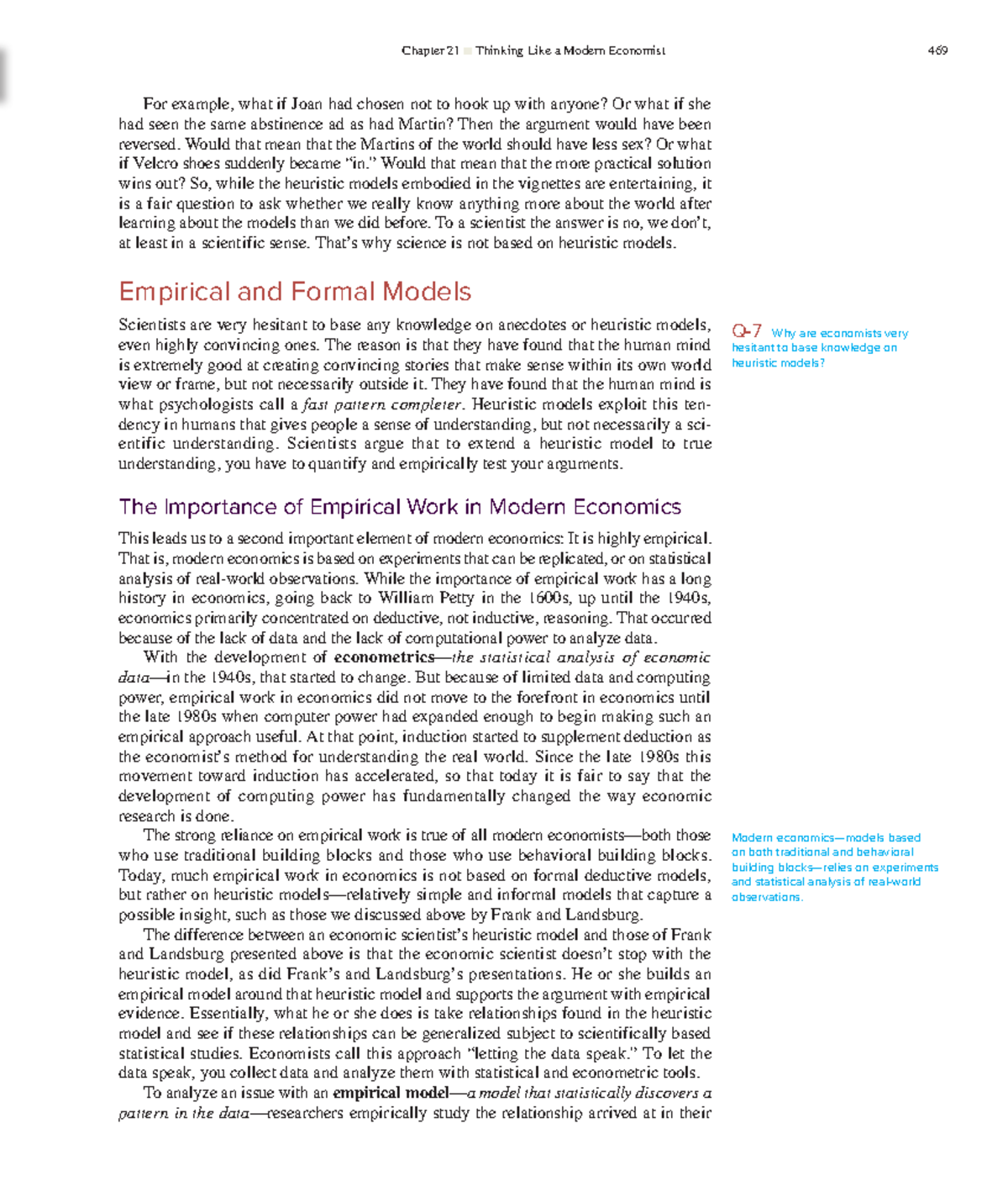 Economics-178 - Chapter 21 Thinking Like a Modern Economist 469 For ...