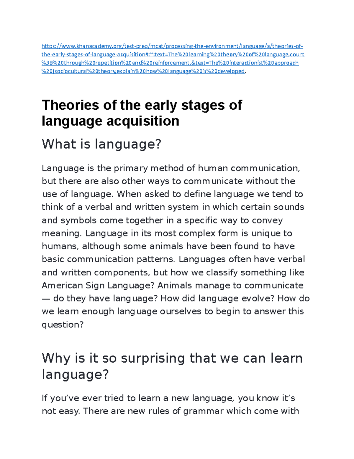 Lesson-1 - lesson 1 - khanacademy/test-prep/mcat/processing-the ...