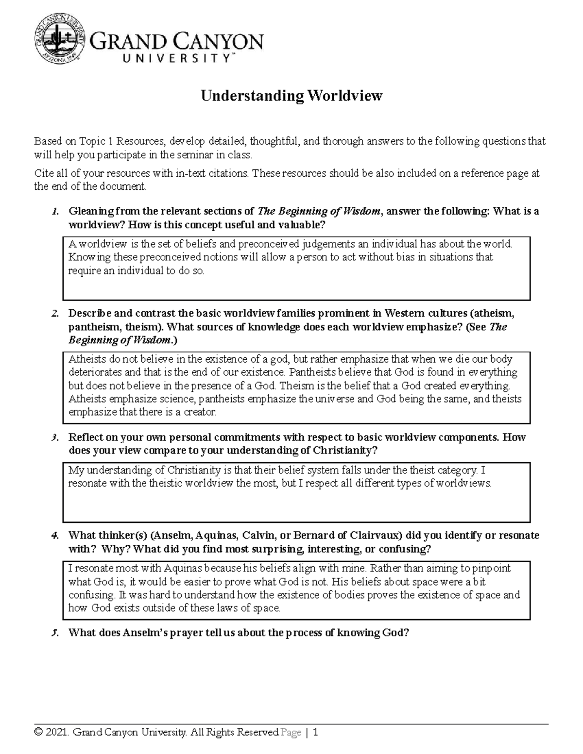 CWV 106HN RS T1Understanding Worldview 2023 - Understanding Worldview ...