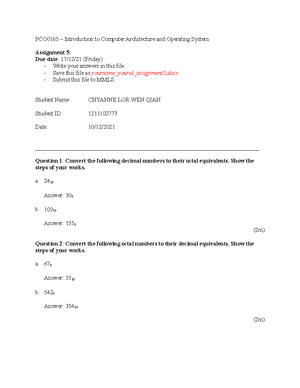 Tutorial 1 (ICAN) - 30-11-2022 - Tutorial 1- 30/11/ This is an ...