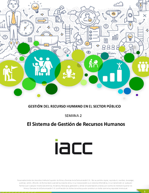 Gestion del recurso humano 3 - GESTIÓN DEL RECURSO HUMANO EN EL SECTOR PÚBLICO Josué Villablanca ...