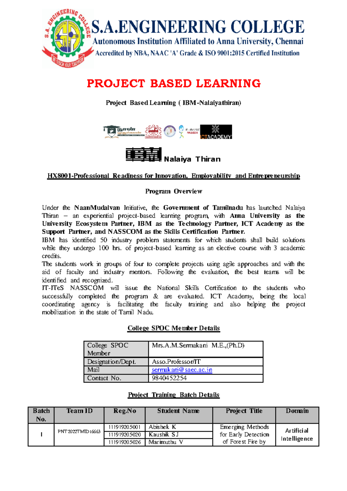 Technical Publication - PROJECT BASED LEARNING Project Based Learning ...