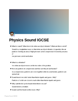 Igcse Light Summary and Practice Questions - ó IGCSE Light Summary and ...
