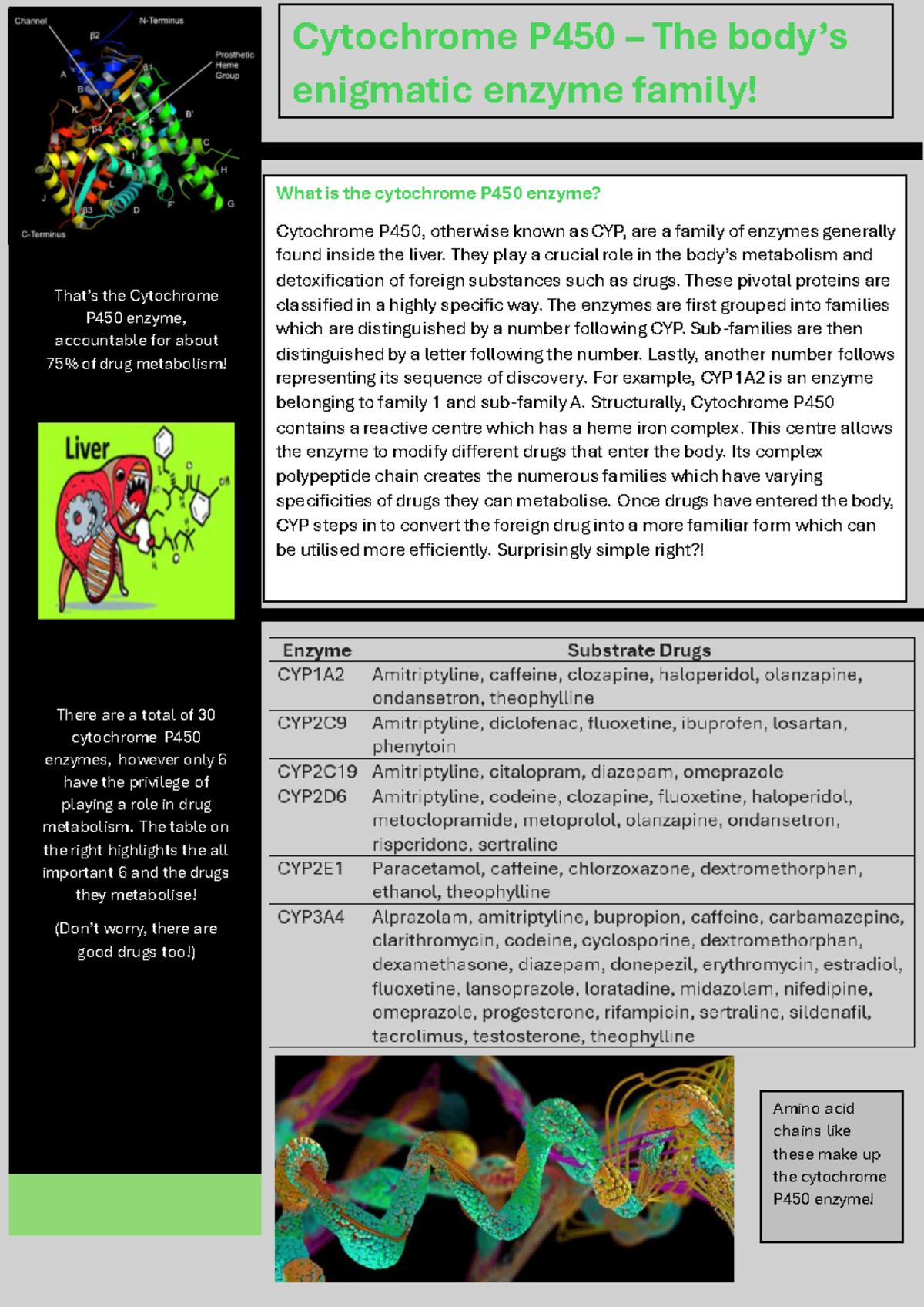 Cytochrome P450 blog UTS - That’s the Cytochrome P45 0 enzyme ...
