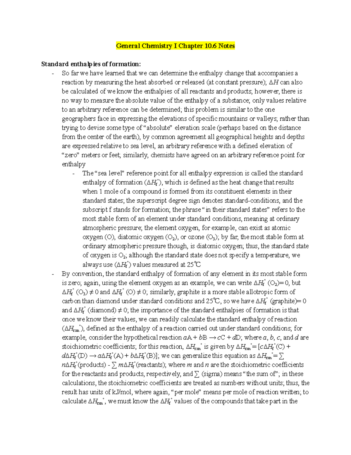 General Chemistry I Chapter 10.6 Notes - General Chemistry I Chapter 10 ...