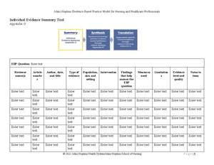 Appendix A 2022 Final DV - PET Process Guide Appendix A EBP Work Plan ...