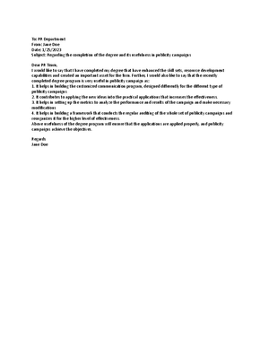 Career Memo - Template for a job listing with all the qualifications ...