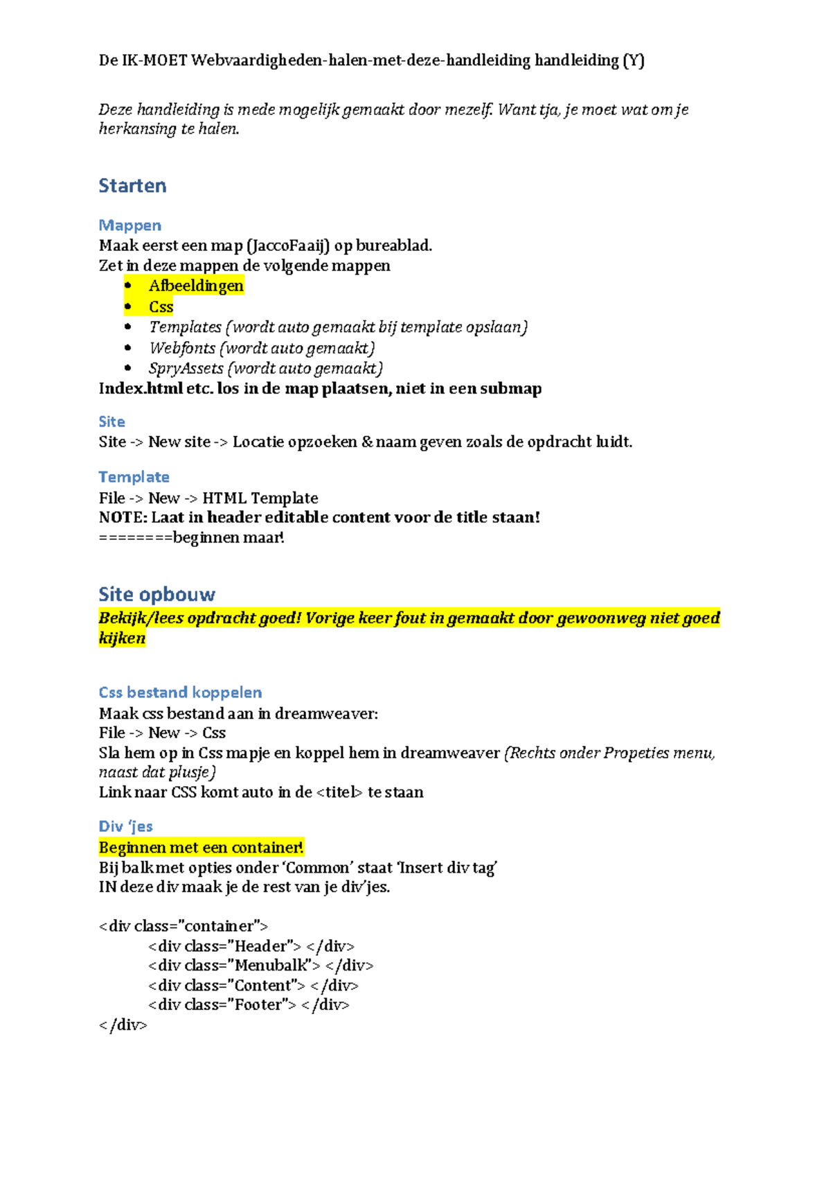 Samenvatting Webvaardigheden - Deze handleiding is mede mogelijk ...