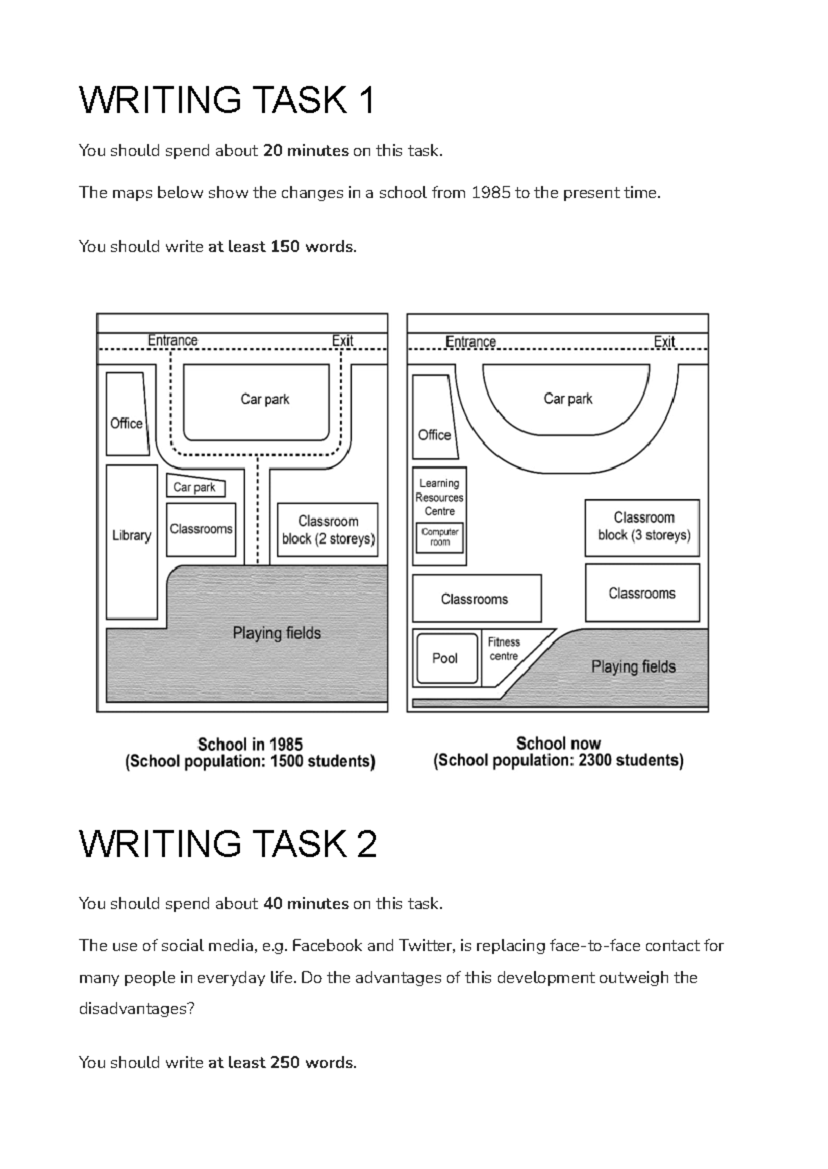 Ielts CHO BÉ - yehhhhhhhhh - WRITING TASK 1 You should spend about 20 ...