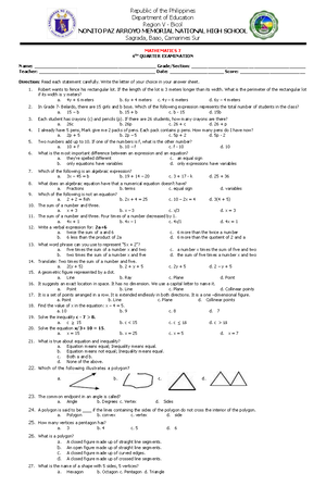CS-13-Reviewer - CS 13 Reviewer Lesson 6: Novel – Bob Ong – MacArthur ...