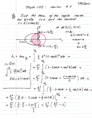 Math175 review 3 - Calculus 2 (Math 175) Calculus 2 (Math 175) Calculus 2 (Math 175) Calculus ...