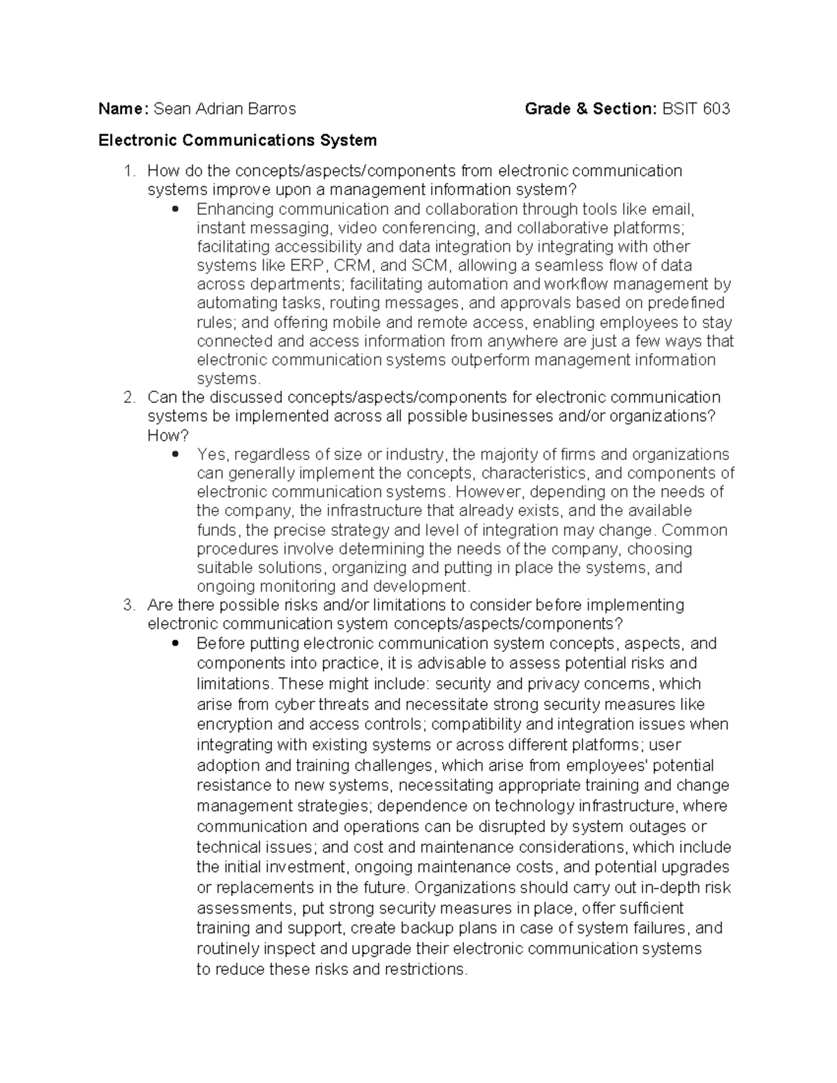 05 e LMS Activity 1 - Answer - Name: Sean Adrian Barros Grade & Section ...