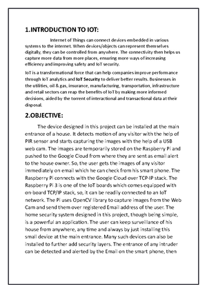 IOT module 4 - It's My handwritten notes and useful for the quick ...