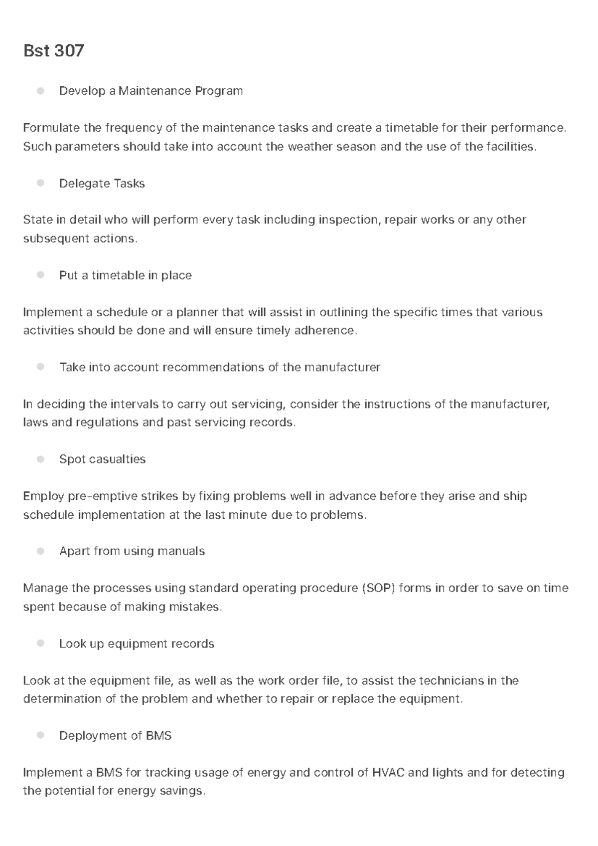 Faiq hakimii - Building - Bst 307 Develop a Maintenance Program ...