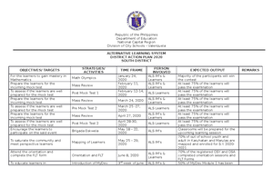 ALS Assessment Form4 Learner s Record of Module Use 2013 - = 7 10 = 15 ...