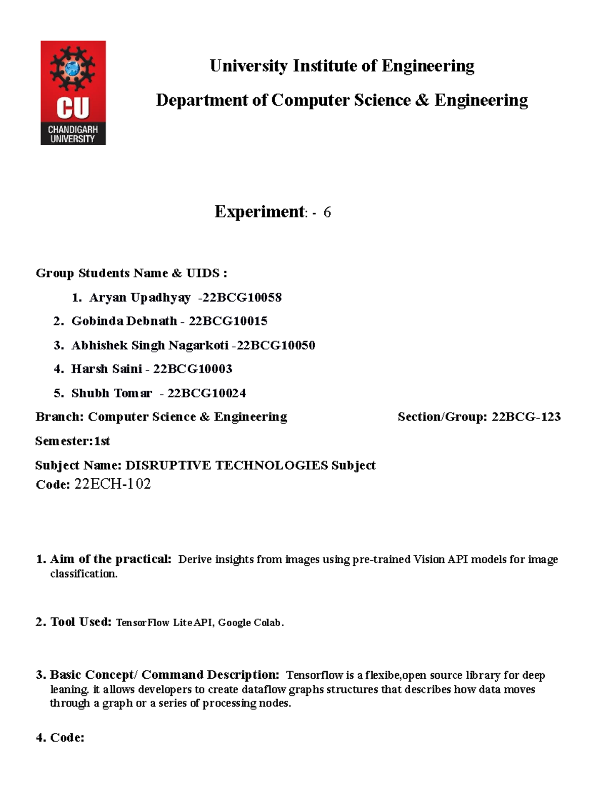 DT6 - it is dt report - Department of Computer Science & Engineering ...