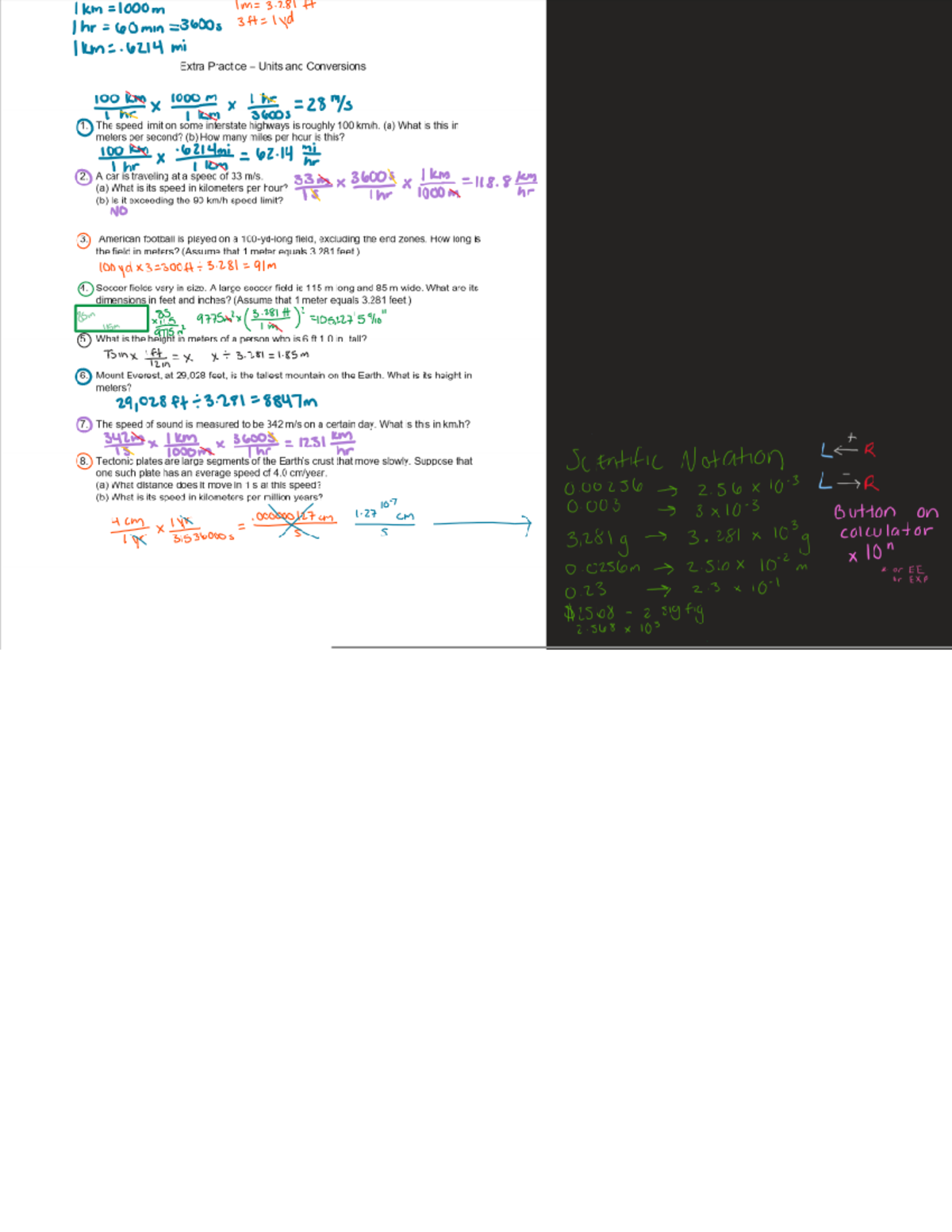 Ch 1 practice and notes - PHY1001 - Studocu