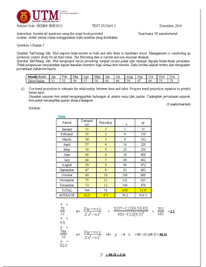 Tutorial Capacity and Aggregate Planning - LEARNING ACTIVITY (TUTORIAL ...
