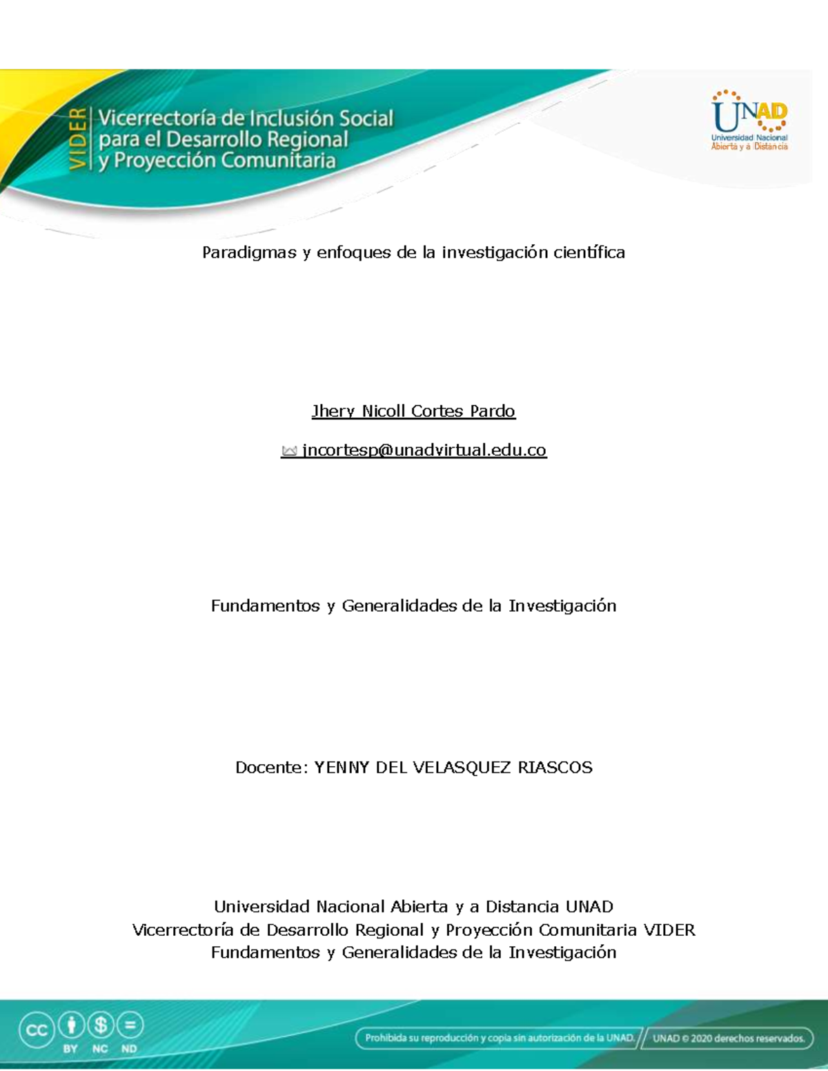 Formato de entrega Paradigmas y enfoques de la investigación científica ...